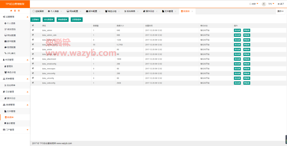 thinkphp5 layui php,基于最新ThinkPHP5(5.0.13)和layui开发的通用后台权限管理系统-CSDN博客
