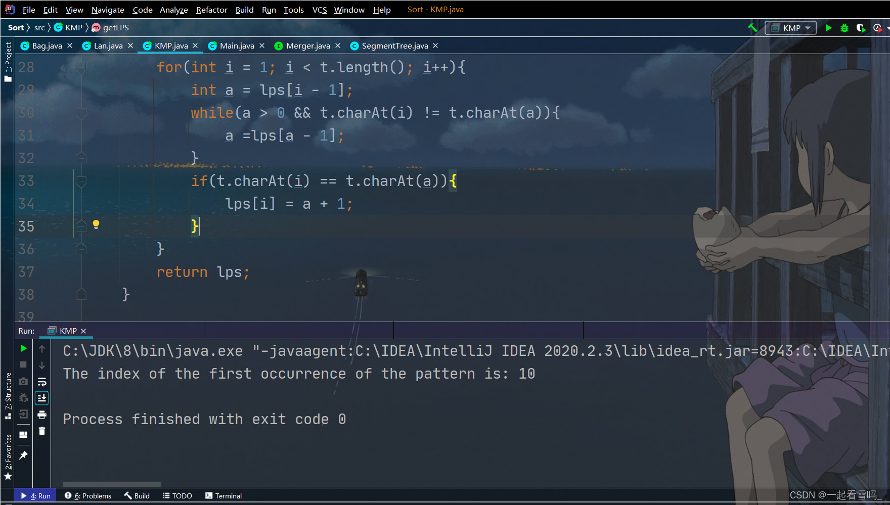 字符串匹配的殿堂级算法:kmp算法详解(java实现版)java实现kmp Csdn博客
