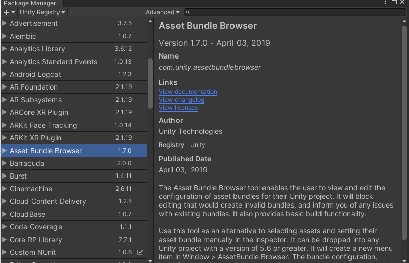 Unity中的AssetBundle_unity assetbundle-CSDN博客