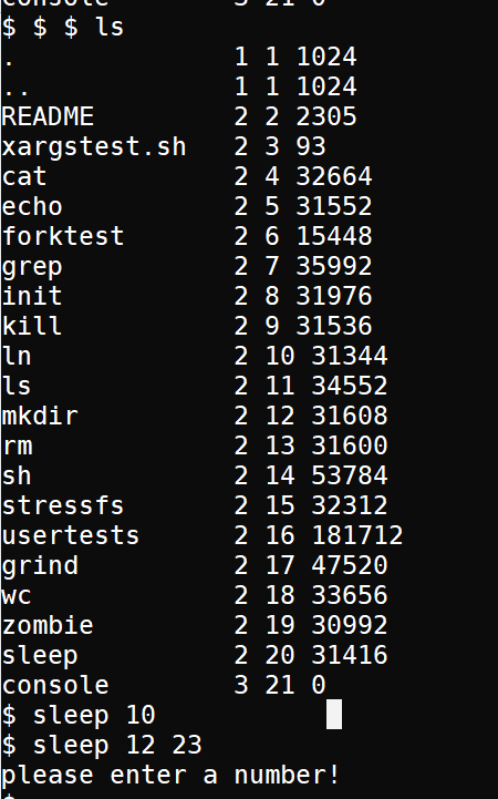 MIB 6.1810实验Xv6 and Unix utilities(2)sleep_implement a user-level sleep program for xv6,-CSDN博客