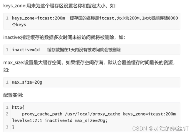 Nginx缓存配置与管理指令详解-CSDN博客
