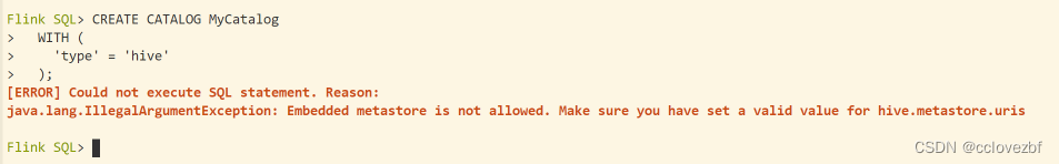 flink学习之sql-client之踩坑记录_org.apache.flink.table.catalog.exceptions.cataloge-CSDN博客
