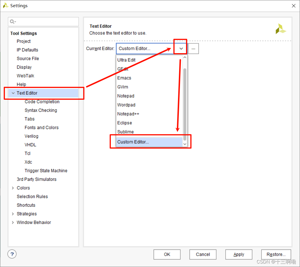 Vivado2017.4与Notepad++的关联方法_vivado2017.4关联notepad-CSDN博客
