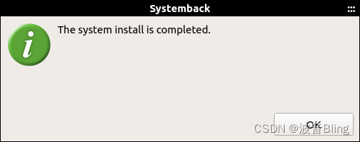 【PX4_BUG】systemback还原系统失败There has been critical changes in the file system during this ...