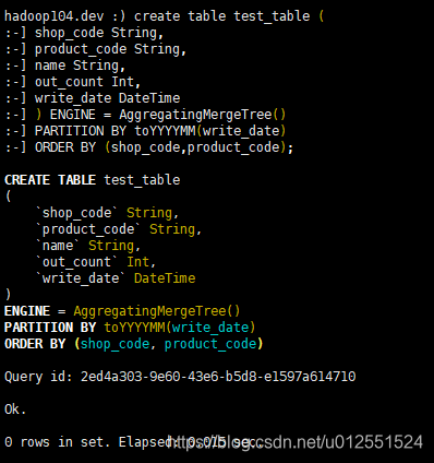 ClickHouse入门：表引擎-AggregatingMergeTree_clickhouse aggregatingmergetree-CSDN博客