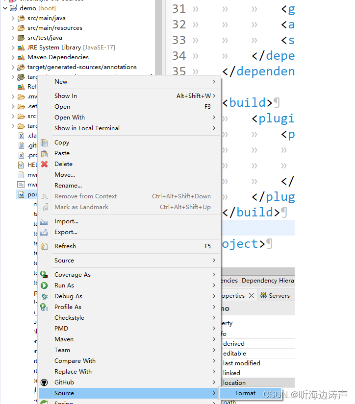 在eclipse中将xml文件中的tab替换为空格_eclipse xml tab-CSDN博客