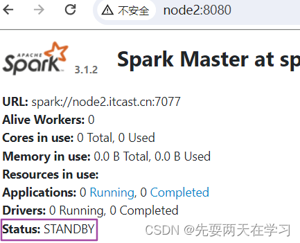 spark standalone HA-CSDN博客