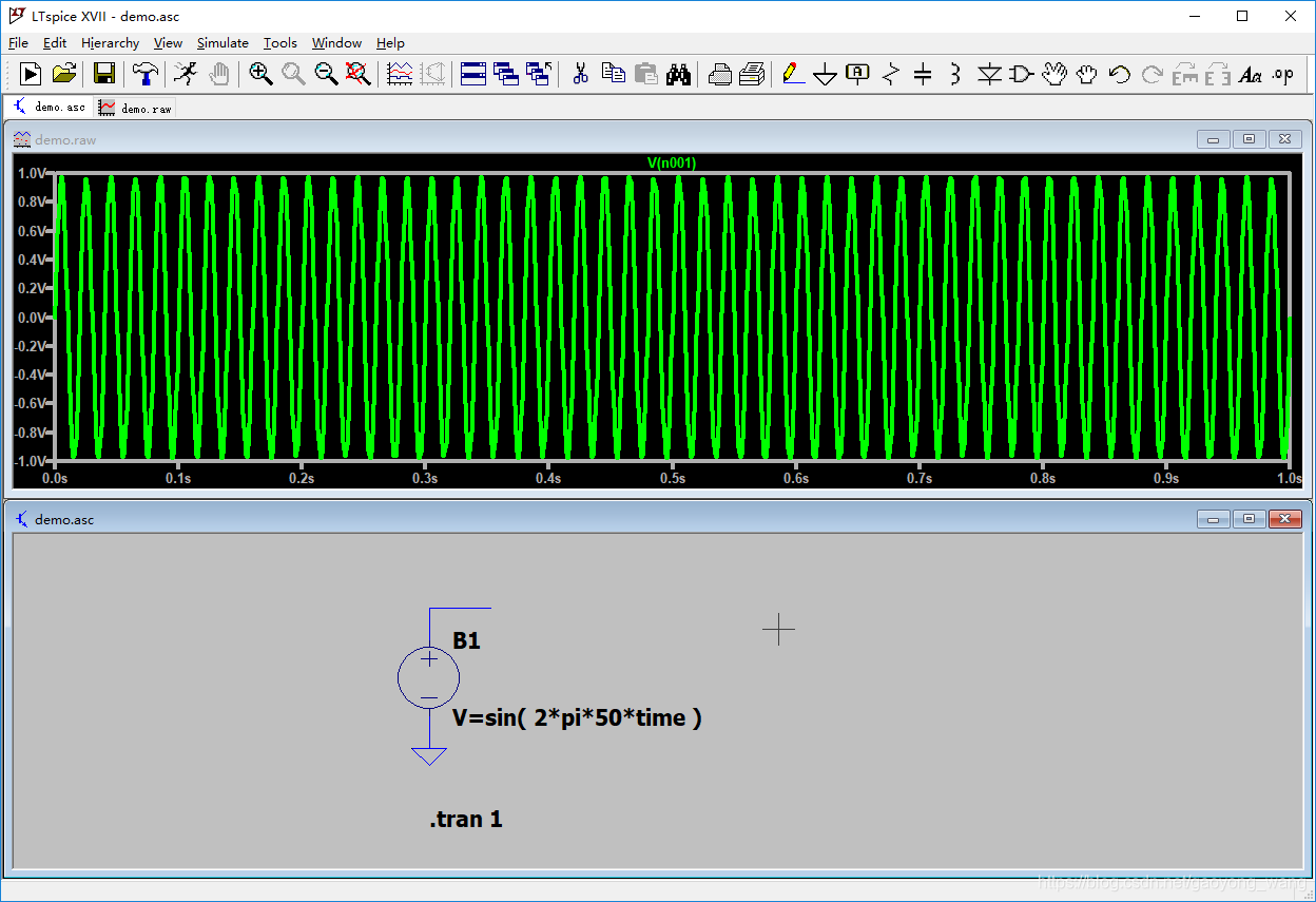 LTspice基础教程-017.Arbitrary behavioral voltage source的使用-CSDN博客