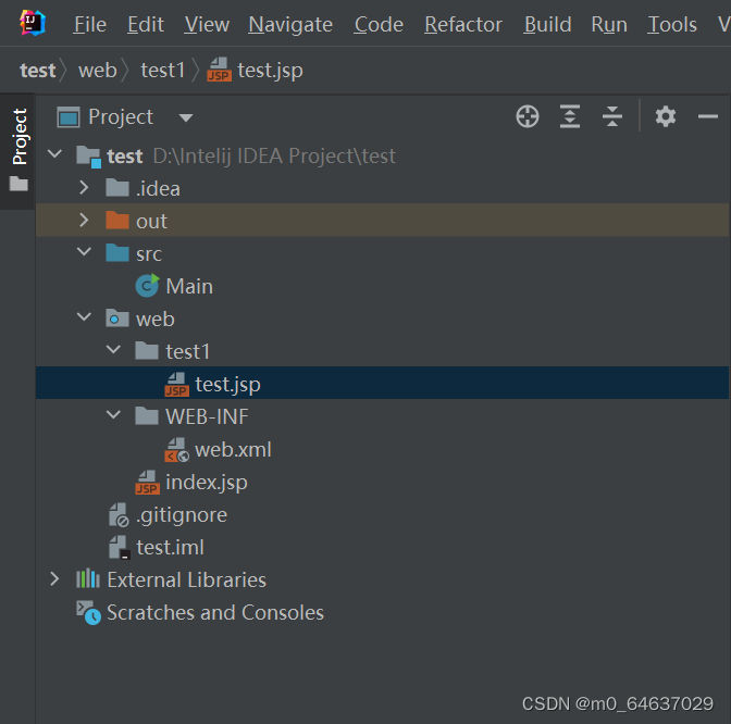 IDEA2023.1.4配置JavaWeb项目（JSP + Tomcat）_idea jsp页面地址-CSDN博客