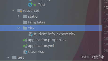 解决java.io.FileNotFoundException: class path resource [xlsx/student_info ...