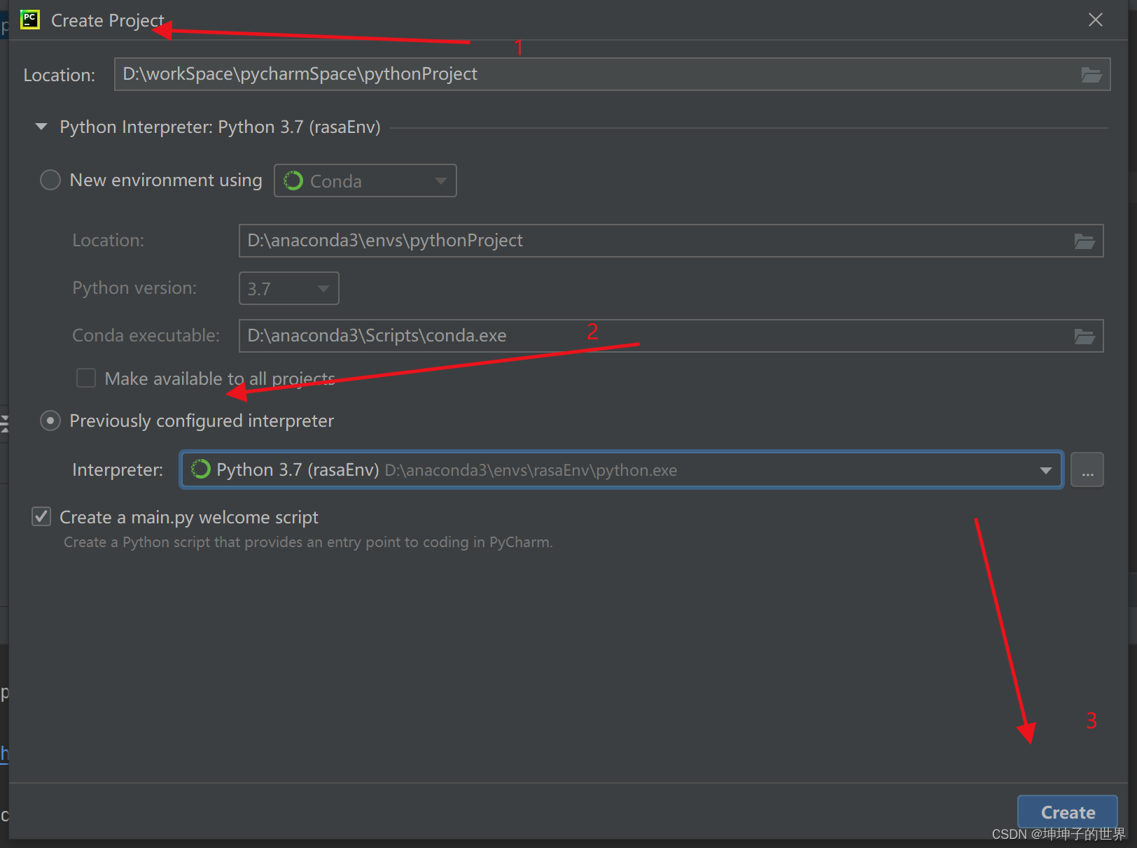anaconda + pycharm Rasa安装(超详细)_pip install mitie-CSDN博客