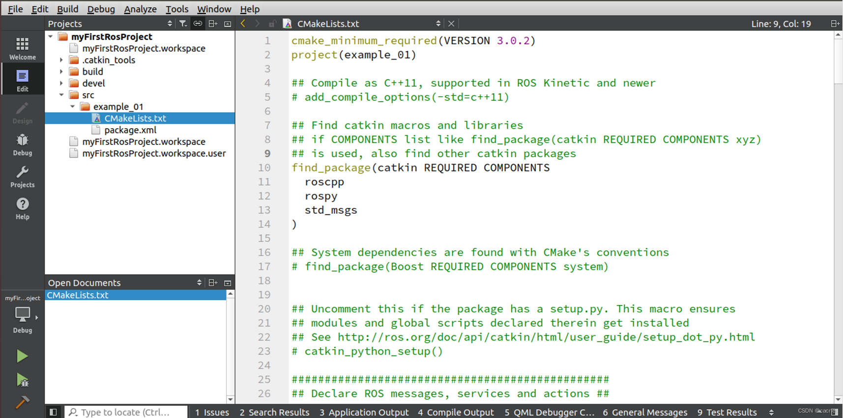 QT编程集成环境在Ubuntu中如何使用ROS工程？_qtc创建ros节点-CSDN博客
