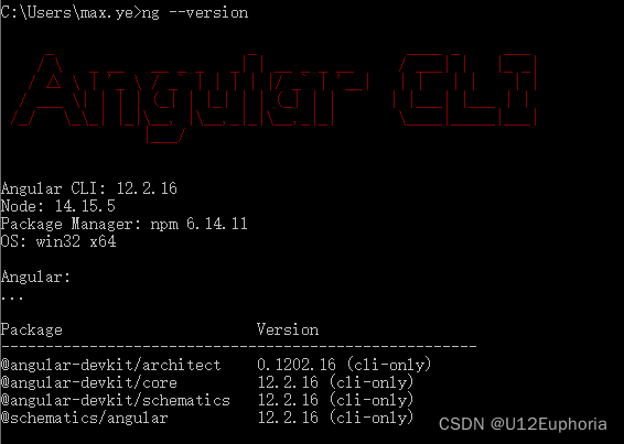 如何查看Angular版本（ng -v不能查看）-CSDN博客