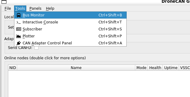 【DRONECAN】（二）DRONECAN_GUI_TOOL使用_dronecan gui tool-CSDN博客
