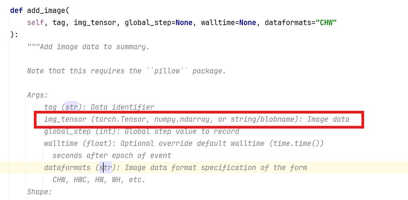 可视化工具TensorBoard在Pytorch中的用法（Pycharm）_pycharm tensorboard-CSDN博客