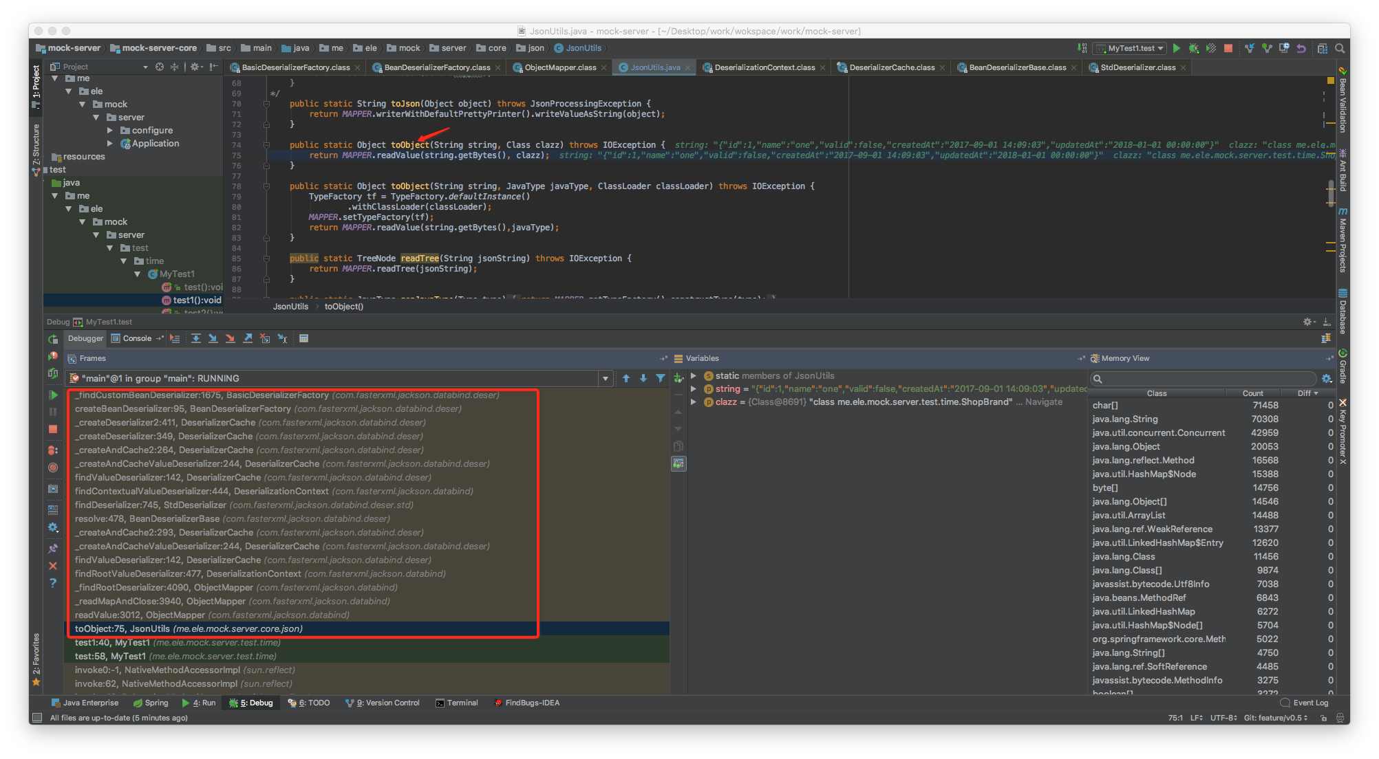 java mapper.readtree_Jackson ObjectMapper readValue过程-CSDN博客