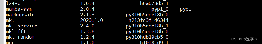 在Linux系统内使用conda安装Mamba与causal-conv1d_linux_逸寒.Y-GitCode 开源社区