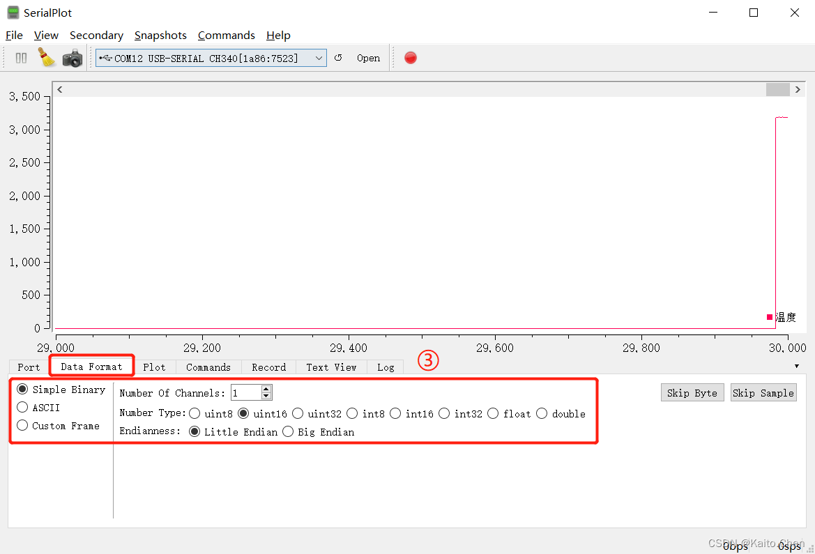 如何通过串口发送使用SerialPlot实现温度自动曲线监控_serialplot下载-CSDN博客