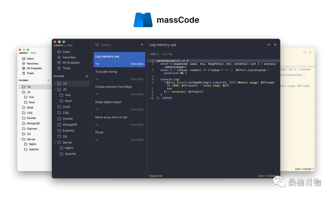 massCode 一款优秀的开源代码片段管理器-CSDN博客