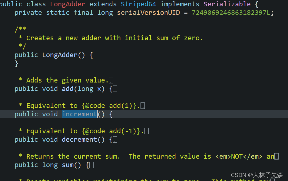 LongAdder原理浅析-CSDN博客