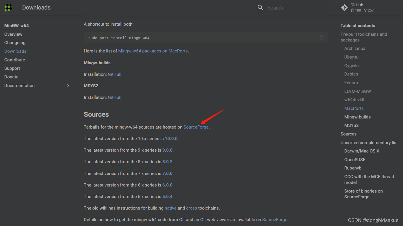 MinGW-w64的下载与安装_mingw64下载-CSDN博客