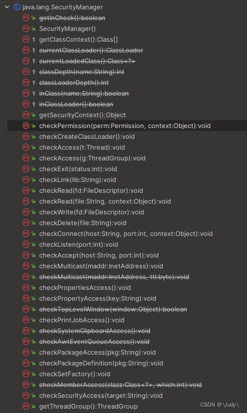 Java原生安全管理器——SecurityManager-CSDN博客