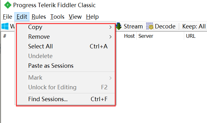 Fiddler(2)：Fiddler界面主菜单功能介绍_fiddler捕获流量按钮-CSDN博客