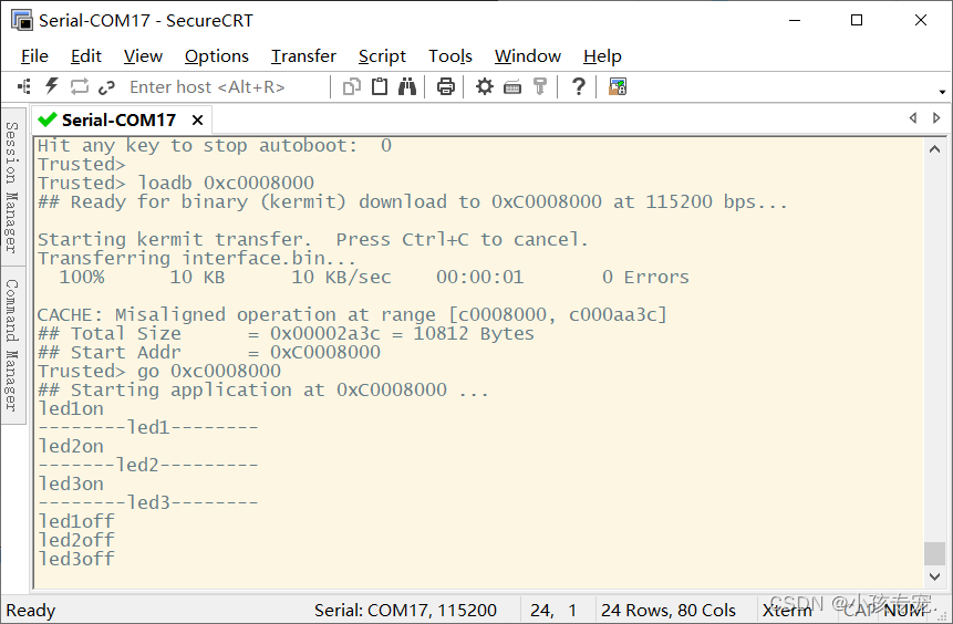 通过操作Cortex-A7核，串口输入相应的命令，控制LED灯进行工作_利用strcmp函数实现串口控制灯的开关-CSDN博客