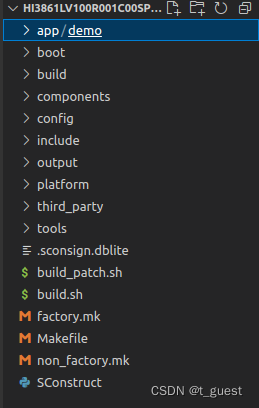海思Hi3861L开发三-新建自定义项目-CSDN博客