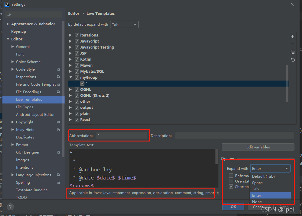 IDEA-自定义方法注释模板（去param括号、return全类名）-保姆级！！！_idea 方法注释模板return去除前缀-CSDN博客