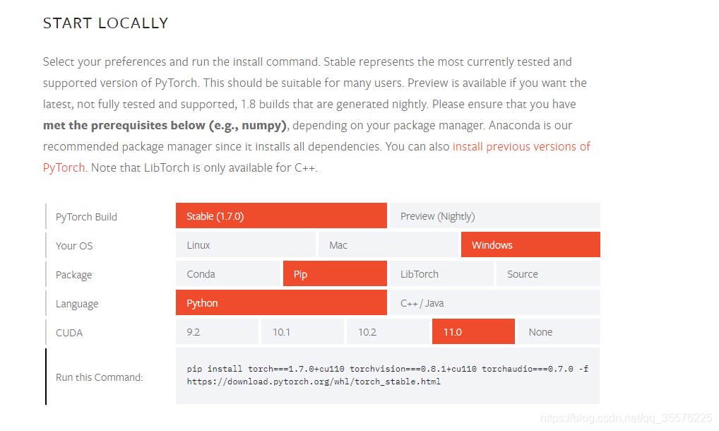 配置win10下pytorch GPU版本_pdstein parameter number 4 had an illegal value-CSDN博客