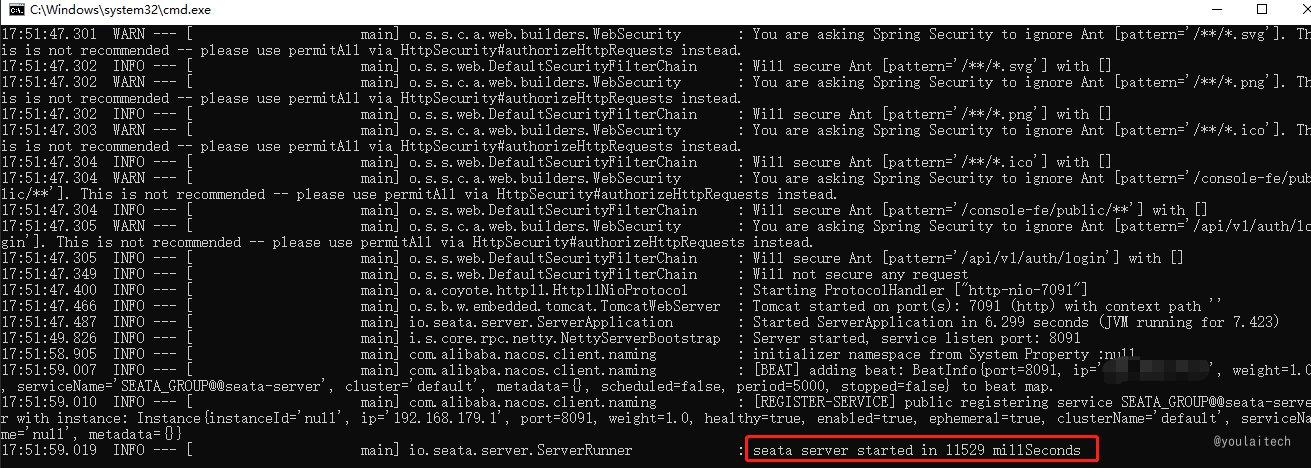 Windows 安装 Seata 1.6.1 并配置开机自启_seata1.6.1 window-CSDN博客