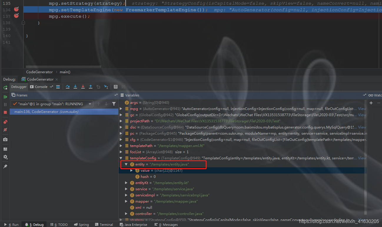 代码生成器自定义Entity的部分注解_entity.java.ftl-CSDN博客