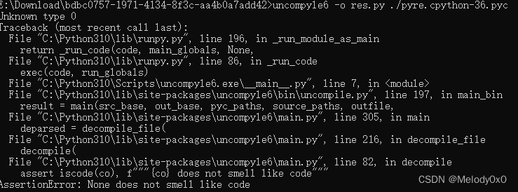 【攻防世界】Reverse——bad_python writeup_# uncompyle6 version 3.9.2 # python ...
