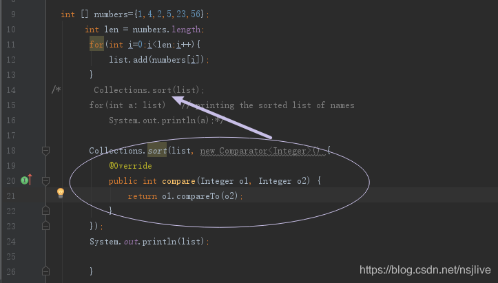 Java中Comparator的使用 (后续补充）_1 compareto 2-CSDN博客