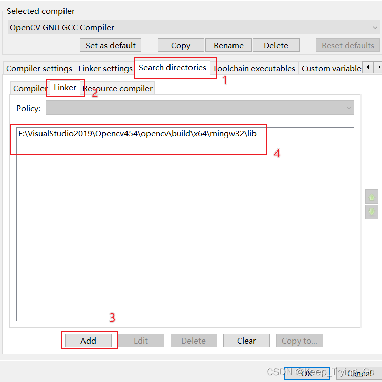 Windows下的CodeBlocks配置Opencv环境_codeblocks opencv-CSDN博客