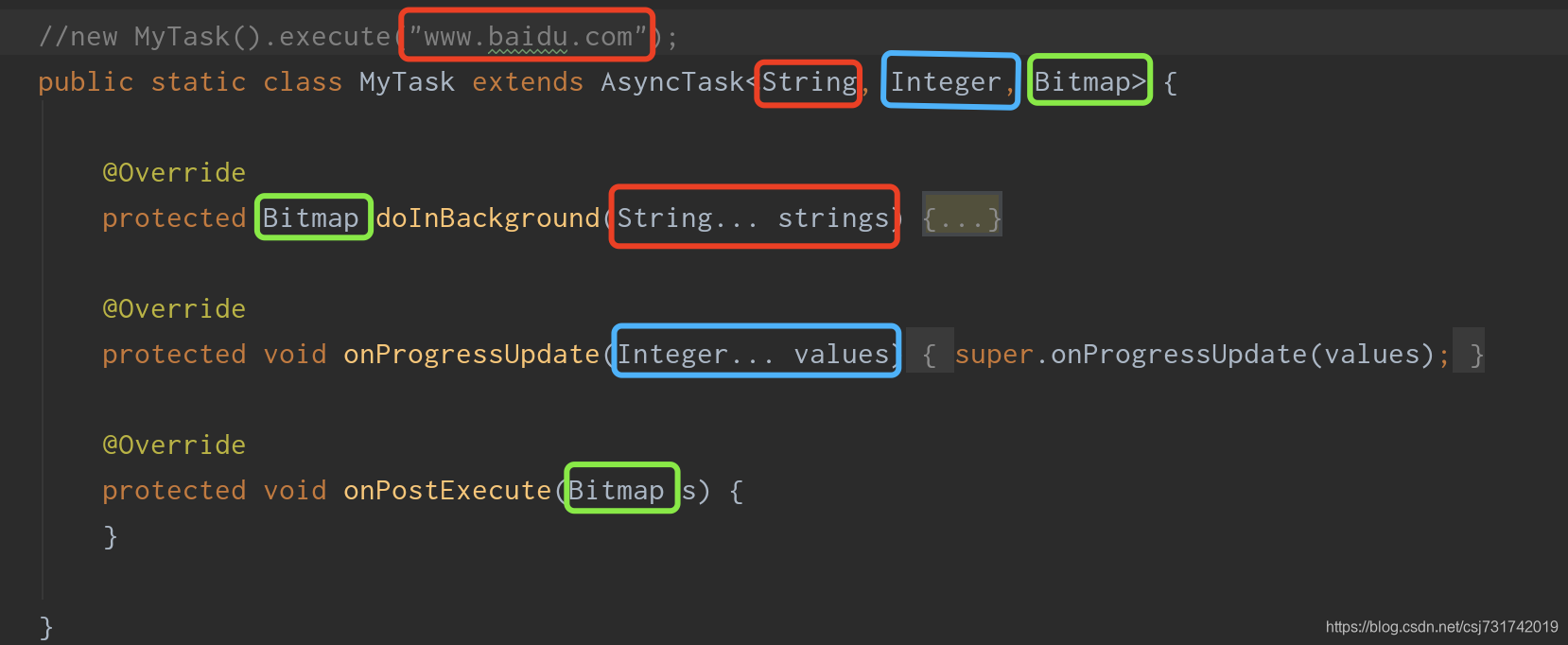 AsyncTask的简单使用_asynctask使用-CSDN博客