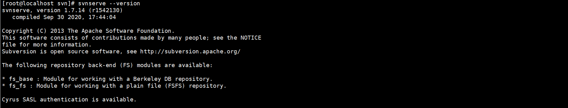 Centos7搭建SVN代码控制服务器_centos7 svn服务器搭建-CSDN博客