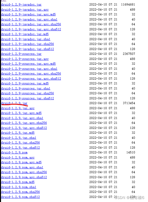 数据库连接池druid 的jar包最新版官网下载_druid的jar包-CSDN博客