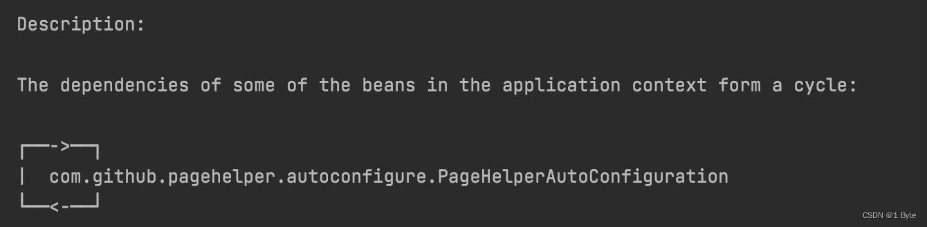 解决PageHelper循环依赖：com.github.pagehelper.autoconfigure.PageHelperAutoConfiguration-CSDN博客
