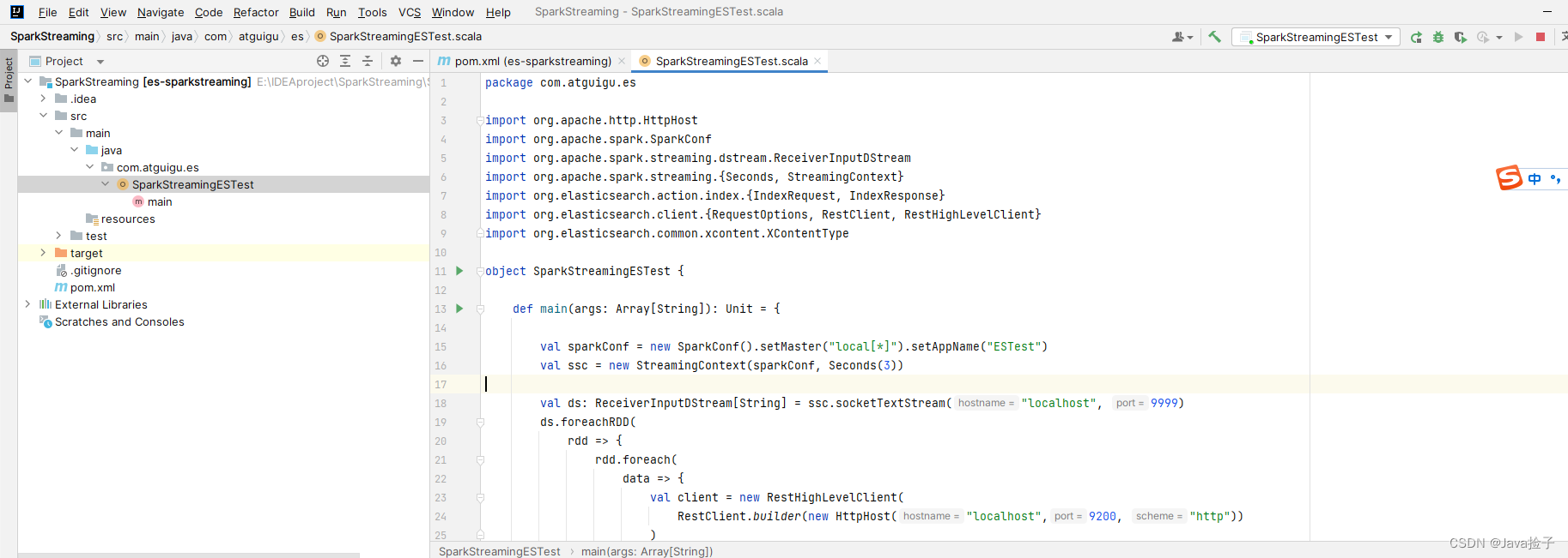 Elasticsearch 集成---Spark Streaming 框架集成_elasticsearch 整合sparkstreaming-CSDN博客