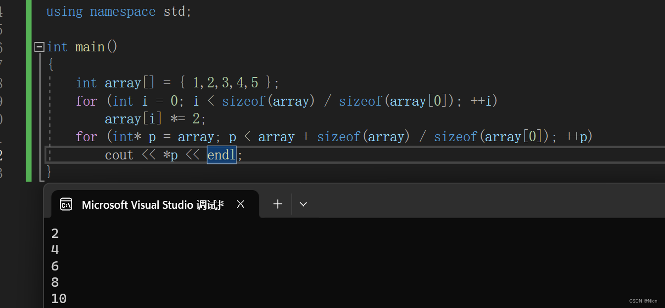【C++初阶】基于范围的for循环&&指针空值nullptr_c++ for &&-CSDN博客