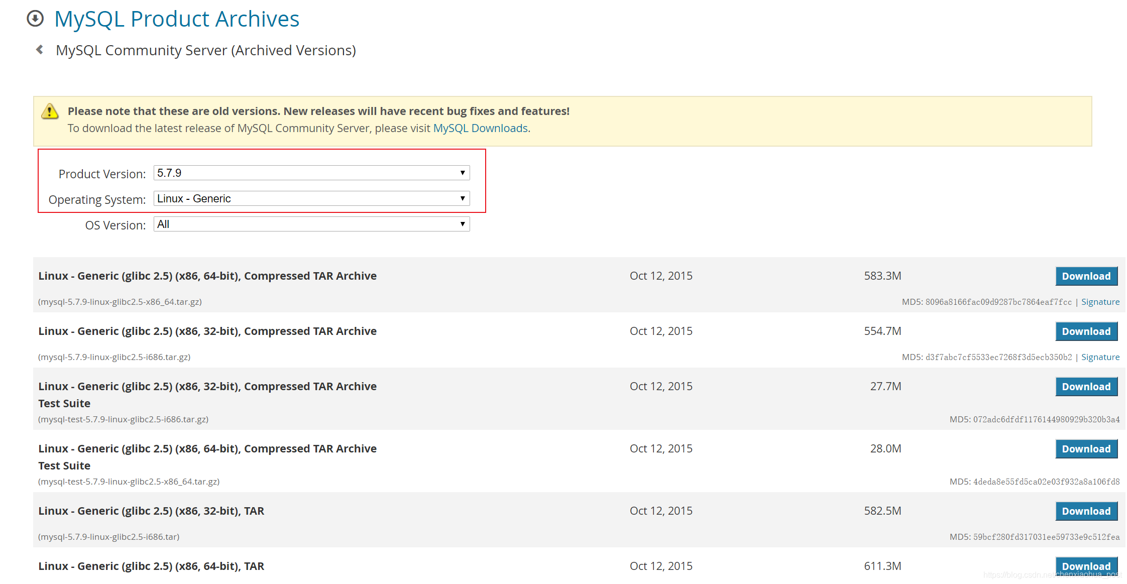 centos7安装mysql5.7_my.cnf文件下载-CSDN博客
