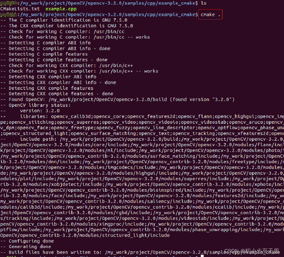 ubuntu18.04安装openCV3.2.0详解（附加源码+第三方库）_ubuntu opencv3.2.0安装-CSDN博客