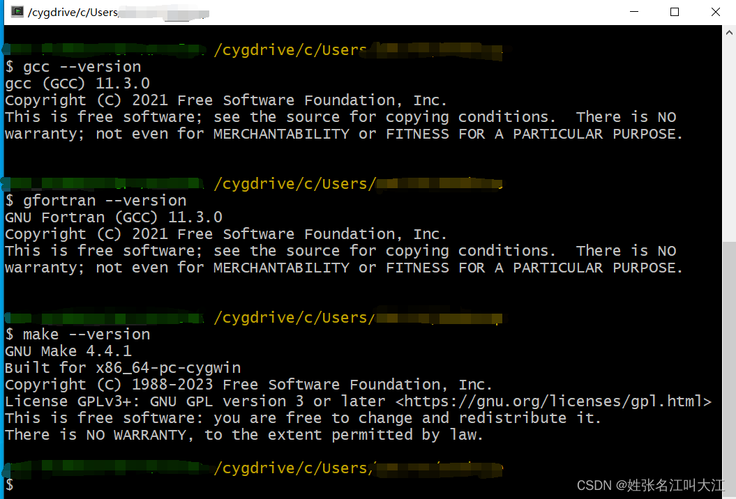 Windows 下使用 Cygwin 搭建 gfortran 和 netcdf 开发环境_windows gfortran安装-CSDN博客