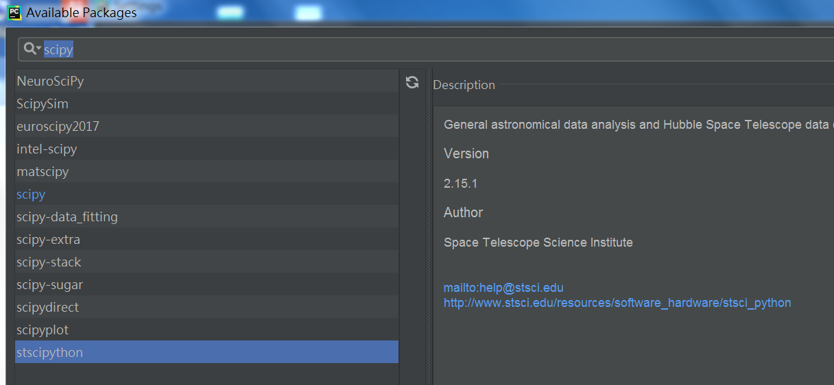数据分析和数据挖掘中相关模块的安装（numpy ， matplotlib ，scipy，statsmodels ， gensim ...