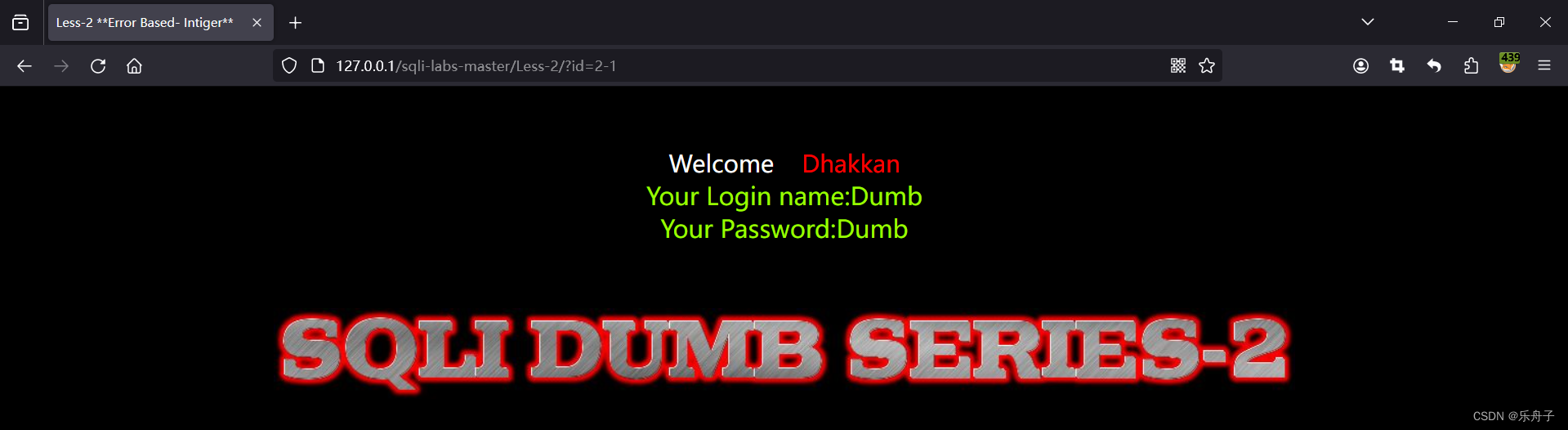 SQLi-LABS-MASTER 1-7-CSDN博客