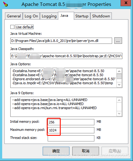 JAVA:Tomcat服务执行批量数据处理时出现Java.lang.OutOfMemoryError: Java heap space解决方法_tomcat java.lang ...