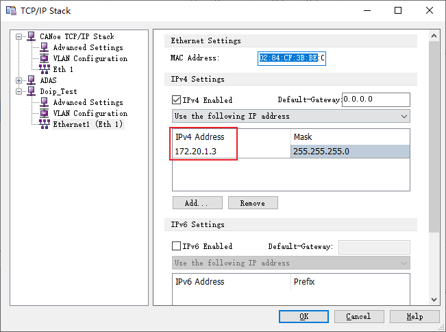基于CANoe从零创建以太网诊断工程（2）—— TCP/IP Stack 配置的三种选项_canoe 以太网配置-CSDN博客