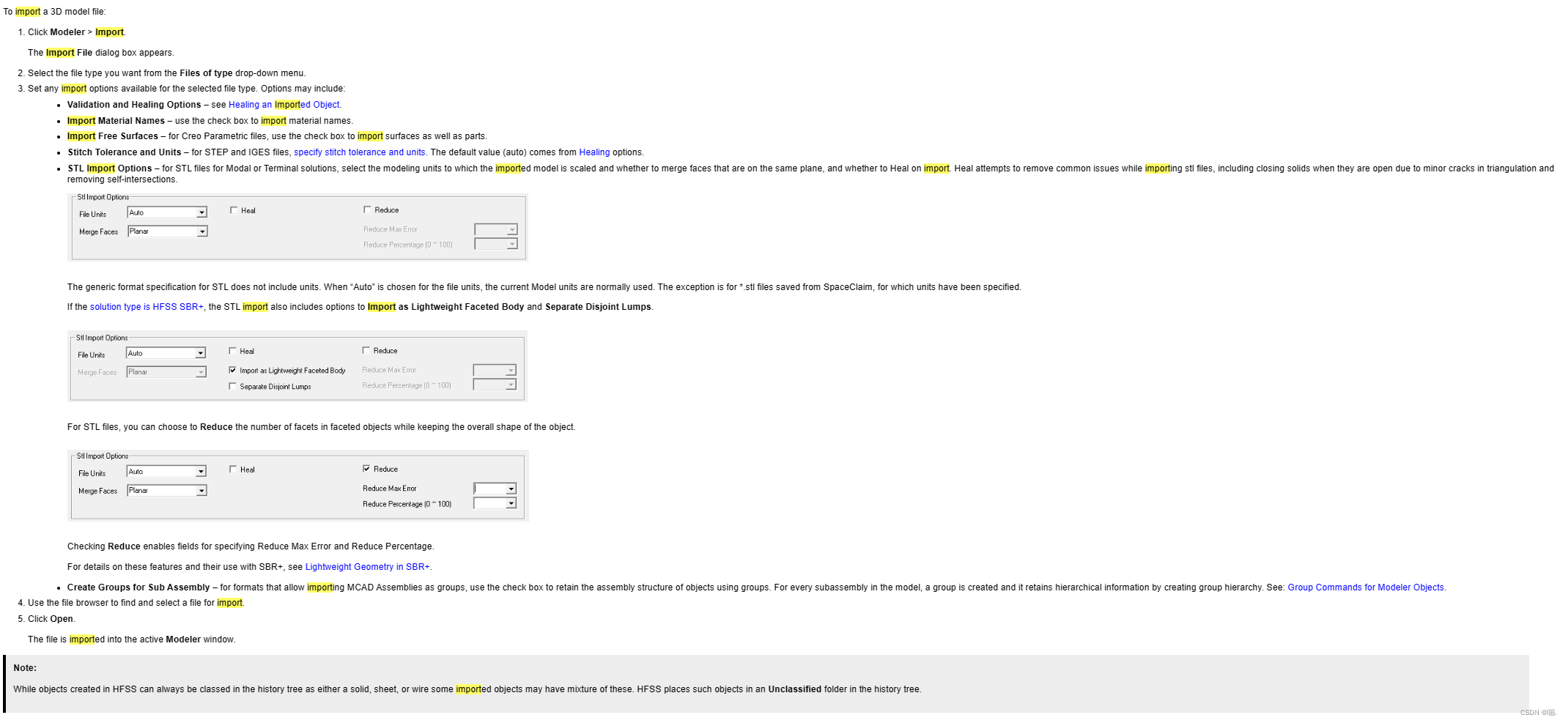 HFSS导入3D模型_hfss导入模型-CSDN博客